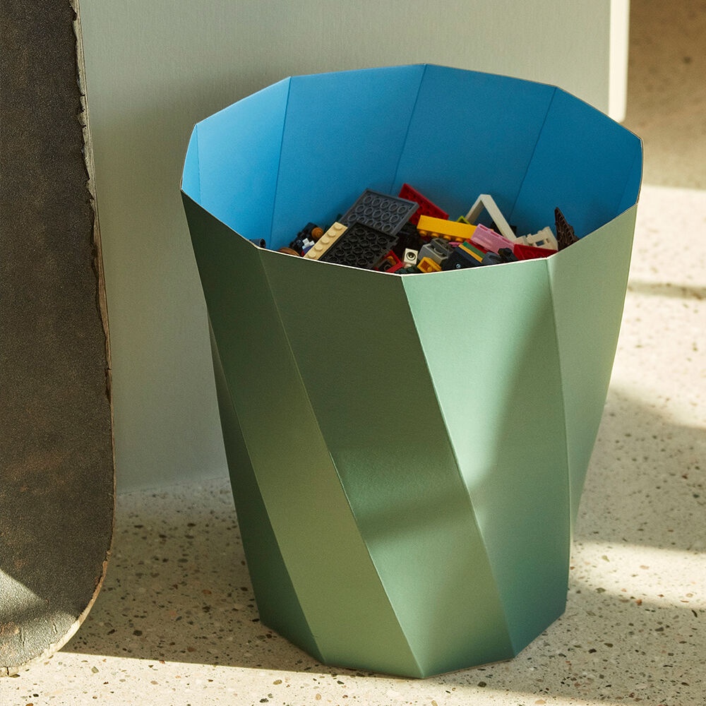 헤이 HAY [HAY] Paper paper bin Dark green (540651) - 위시버킷