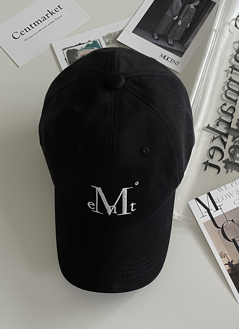 무센트 MUCENT BALL CAP (Black) - 위시버킷