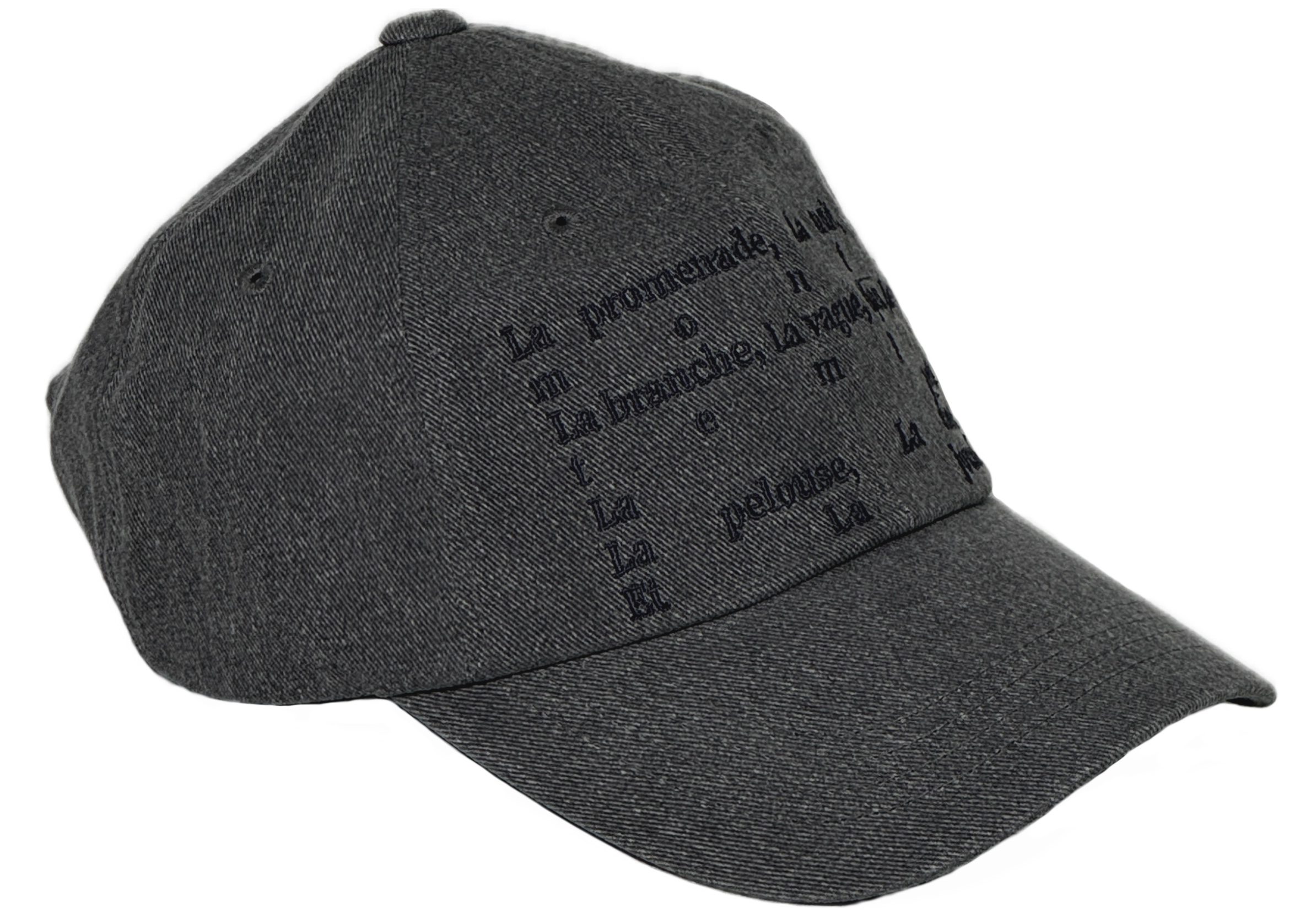 몽떵안시 르프레농 볼캡 LE PRÉNOM Ball cap, [Charcoal] Unisex *NEW ARRIVALS* - 위시버킷