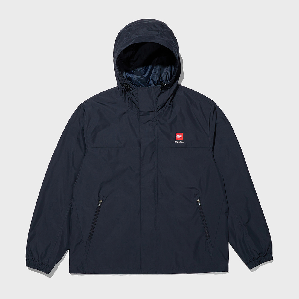 씨엔엔 어패럴 STYLE OG WOVEN WIND STOPPER JACKET NAVY - 위시버킷