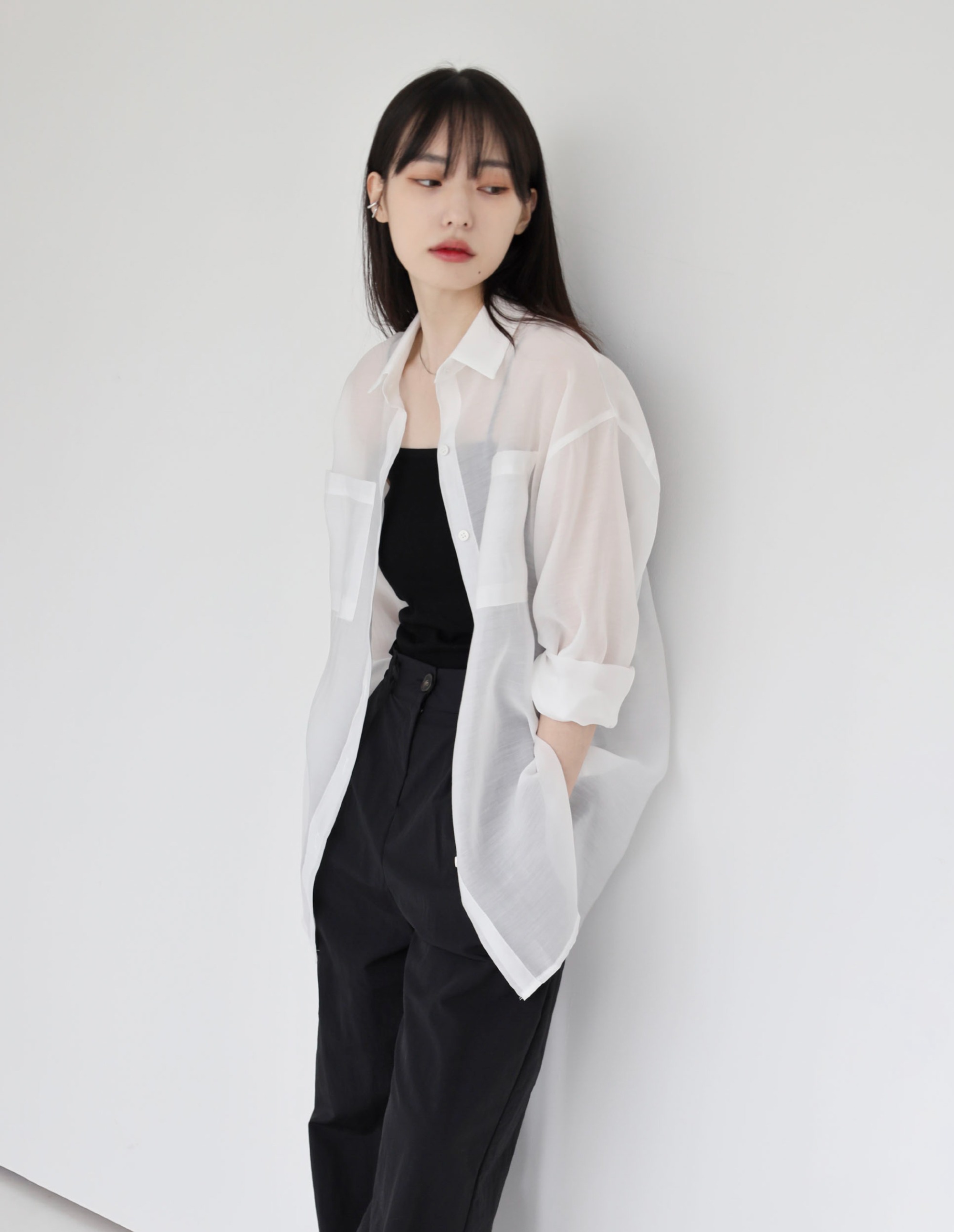 디오어 See-through Boxy Shirts - 위시버킷