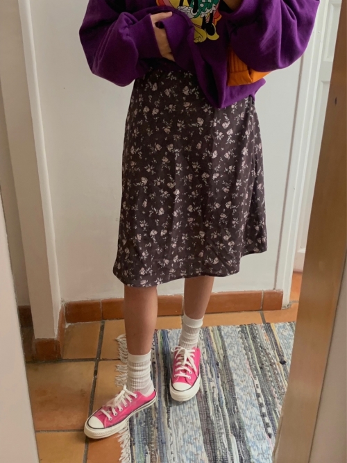 바이주베리 르히 스커트(SK) - 2col - 위시버킷