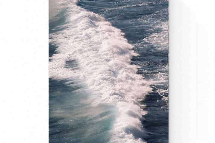 에덴미술 바다 포스터 인테리어 액자 _Misty Wave - 위시버킷