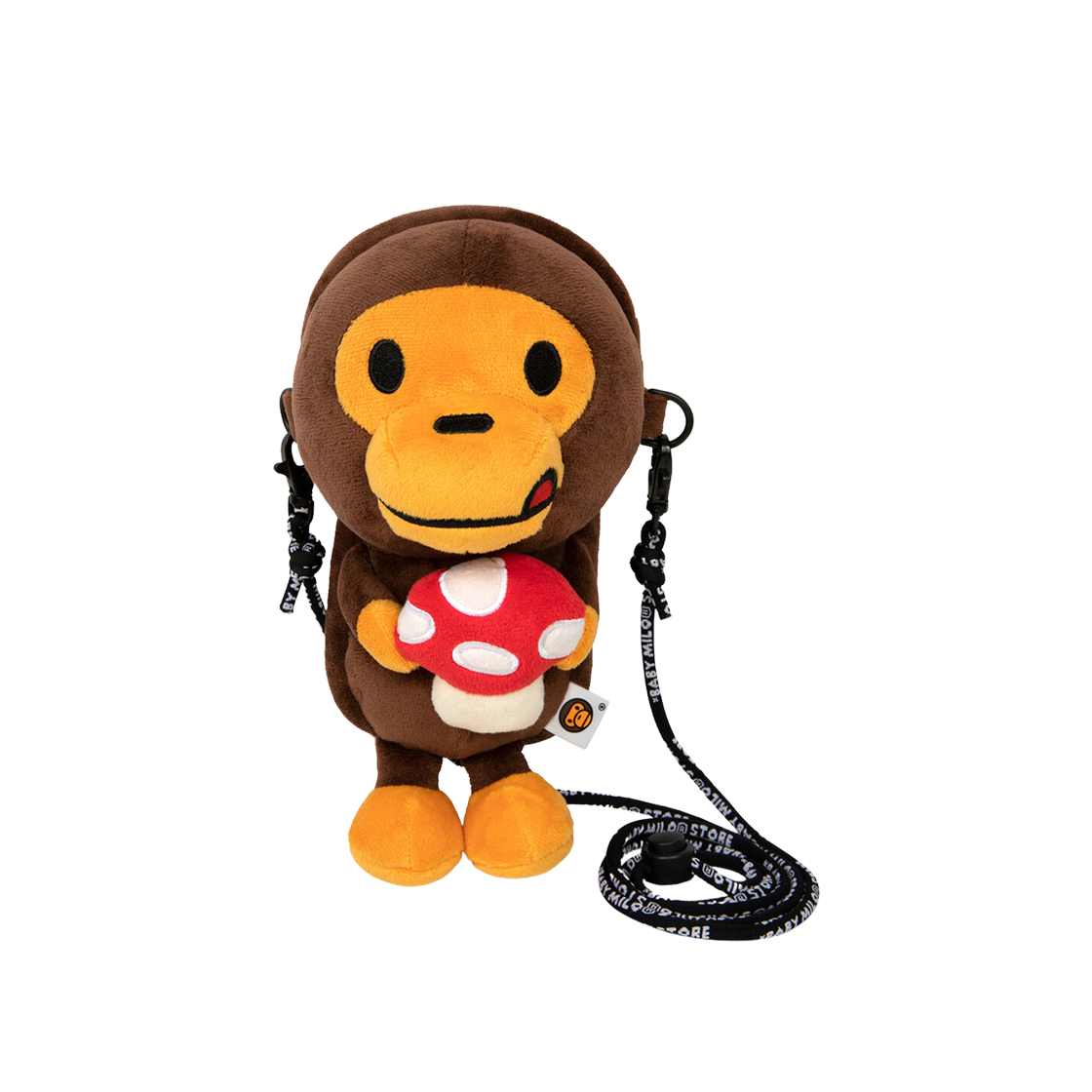 베이프 BAPE Baby Milo Plush Mobile Bag Brown - 위시버킷