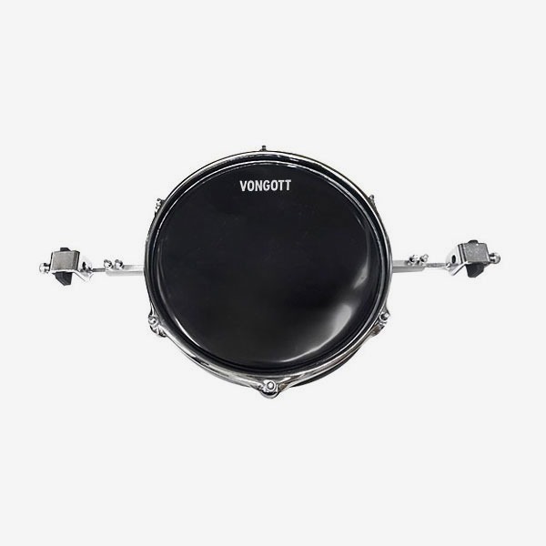 드럼코리아 VONGOTT QBP Quiet Bass Pad 폰거트 베이스 장착 연습패드 사이즈 조절가능 16~24인치 사용가능 ...