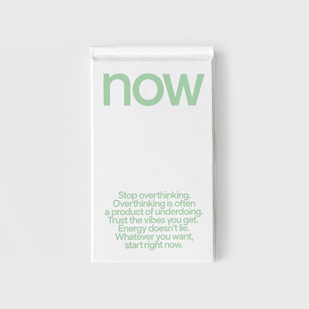 OAB now diary green 나우 다이어리 그린 만년형 플래너 스케줄러 - 위시버킷