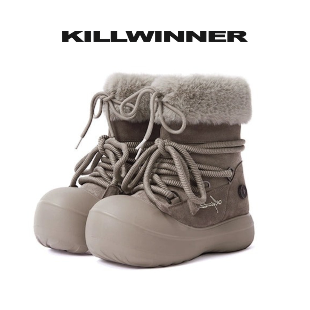 킬위너 킬위너 스노우 부츠 killwinner 숏 퍼 롱 튜브 - 위시버킷
