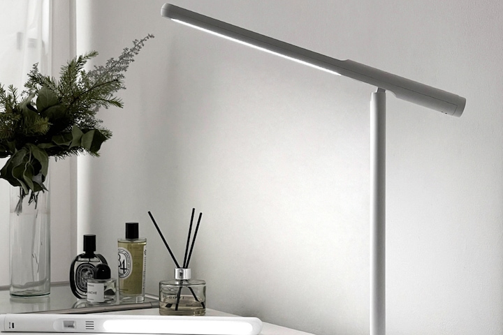 듀플렉스 [오늘의딜] 시력보호 무선 LED 책상 스탠드 (블루라이트 차단/플리커프리/밝기조절/디밍) - 위시버킷