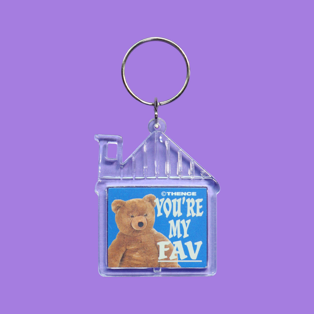 덴스 ACRYLIC KEY HOLDER_HOUSE_TEDDY - 위시버킷