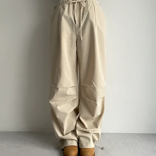 오아오 [oao] String parachute pants - 위시버킷