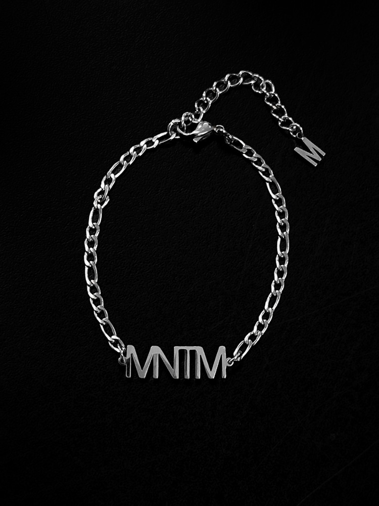 므넴 [mnem] logo bracelet - 위시버킷