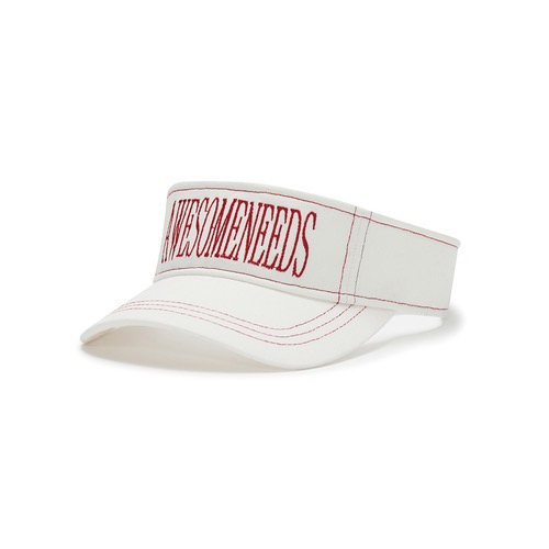 어썸니즈 BASIC SUN VISOR_WHITE - 위시버킷