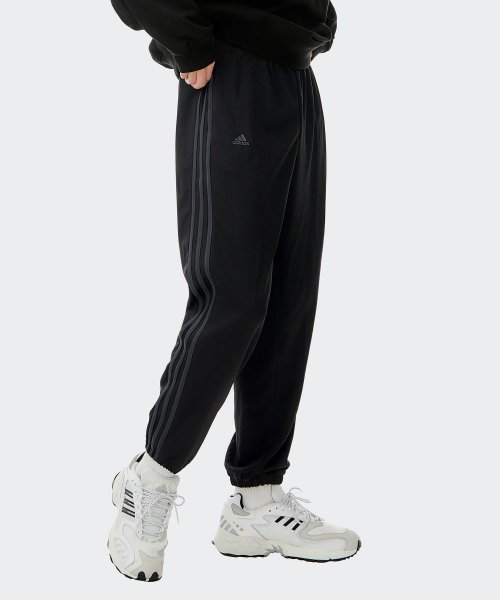 아디다스 3-스트라이프 트레이닝 팬츠 - 블랙 / CM1409 - 위시버킷