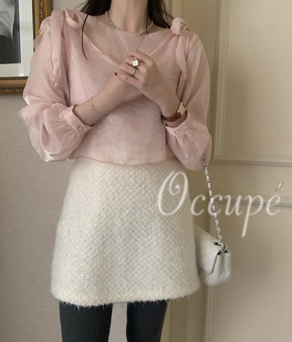 오큐페 [원가이하/당일]pyt 프리티영띵 팅커벨 스커트 (2col) 프영띵 연말룩 - 위시버킷