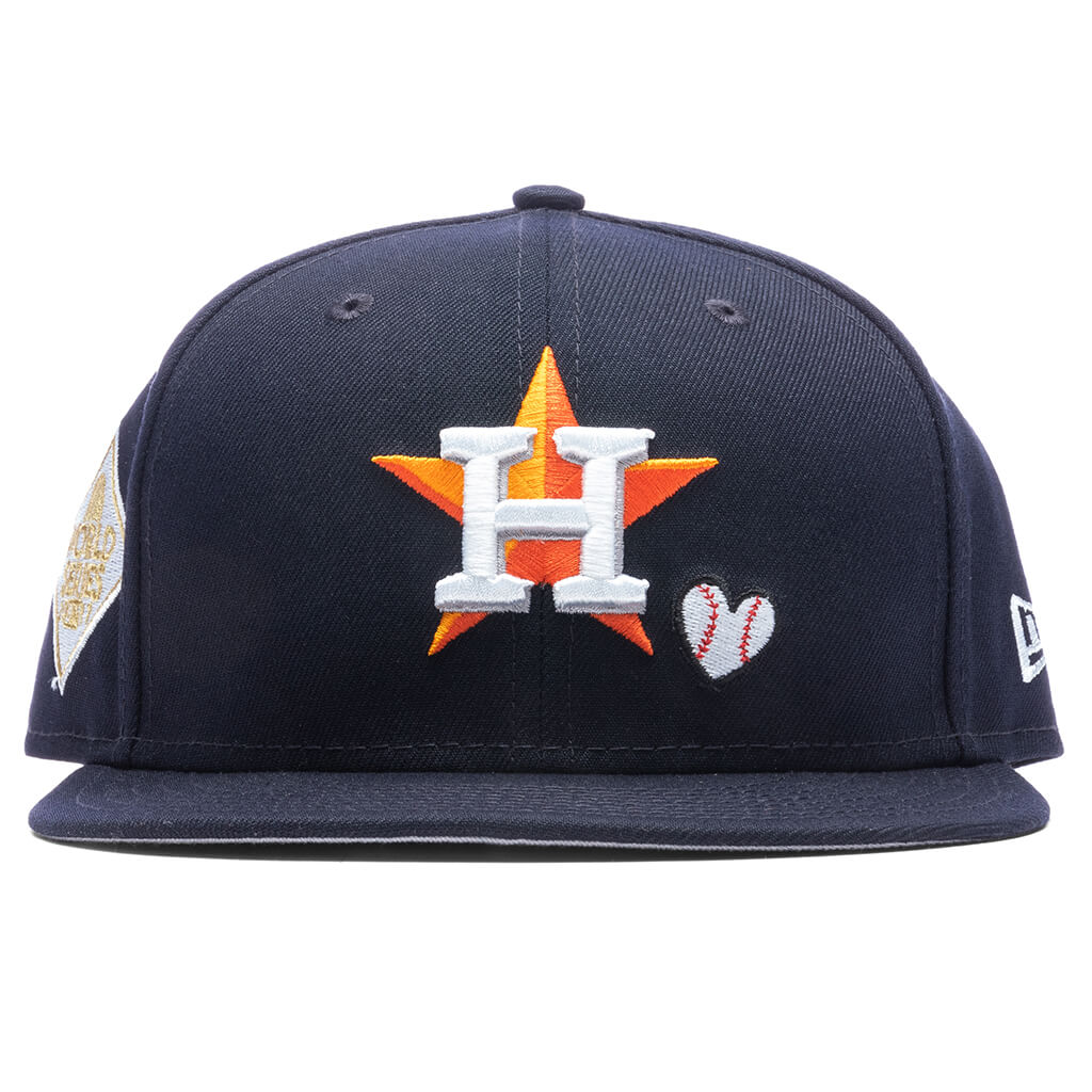 뉴에라 Team Heart 59FIFTY Fitted - Houston Astros - Blue / 7 1/8 - 위시버킷