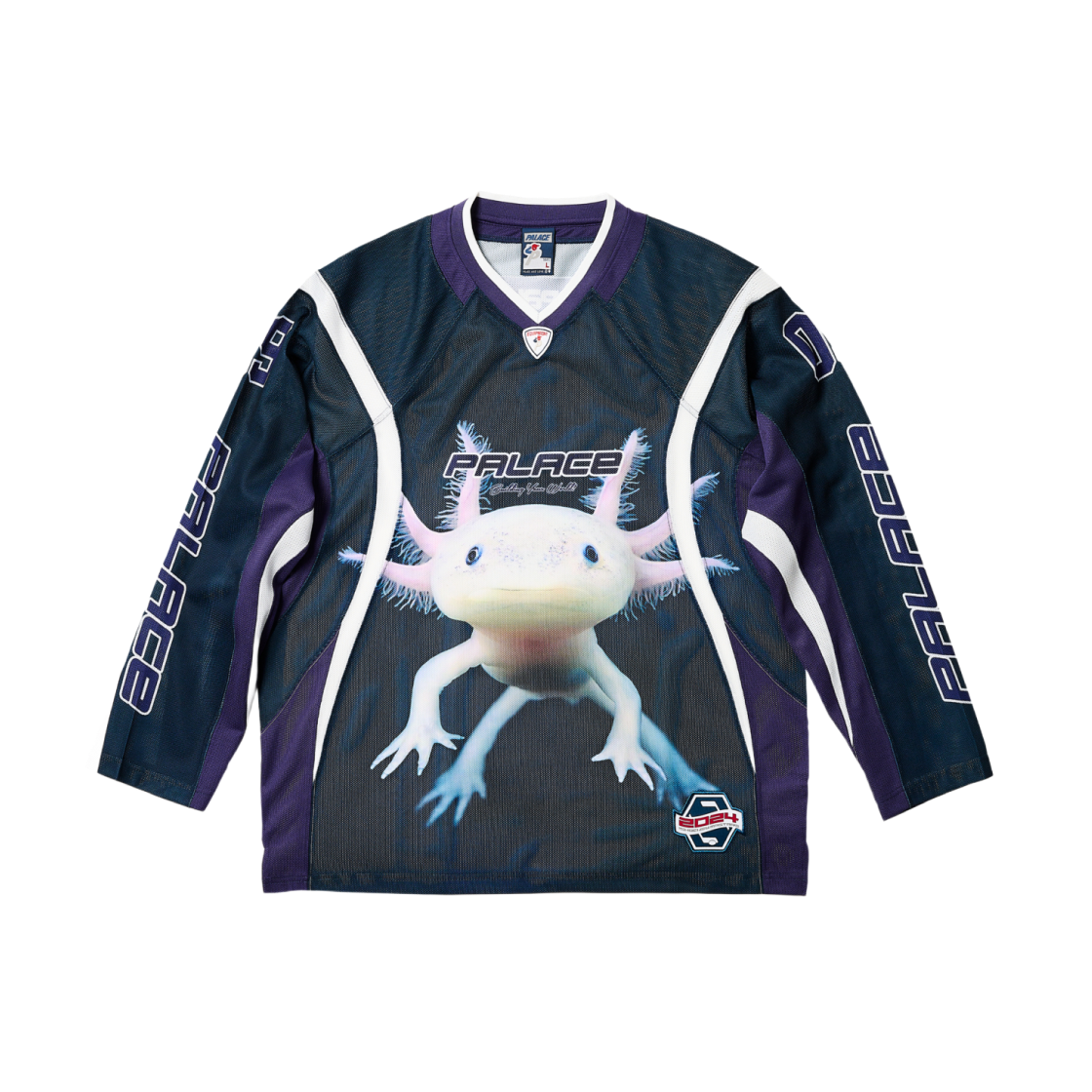 팔라스 Palace Building Your World Hockey Jersey Purple - 24FW - 위시버킷