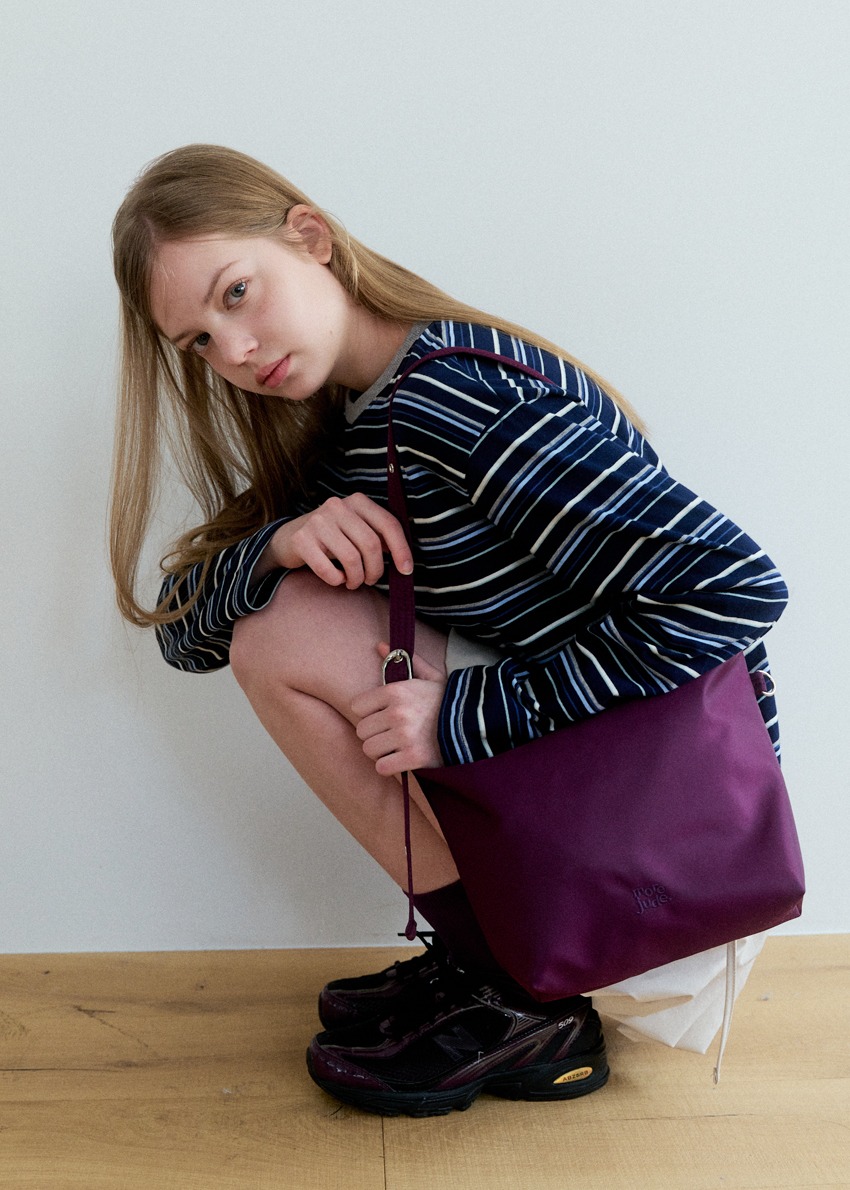 모어쥬드 2way Jude Buddy bag plum - 위시버킷