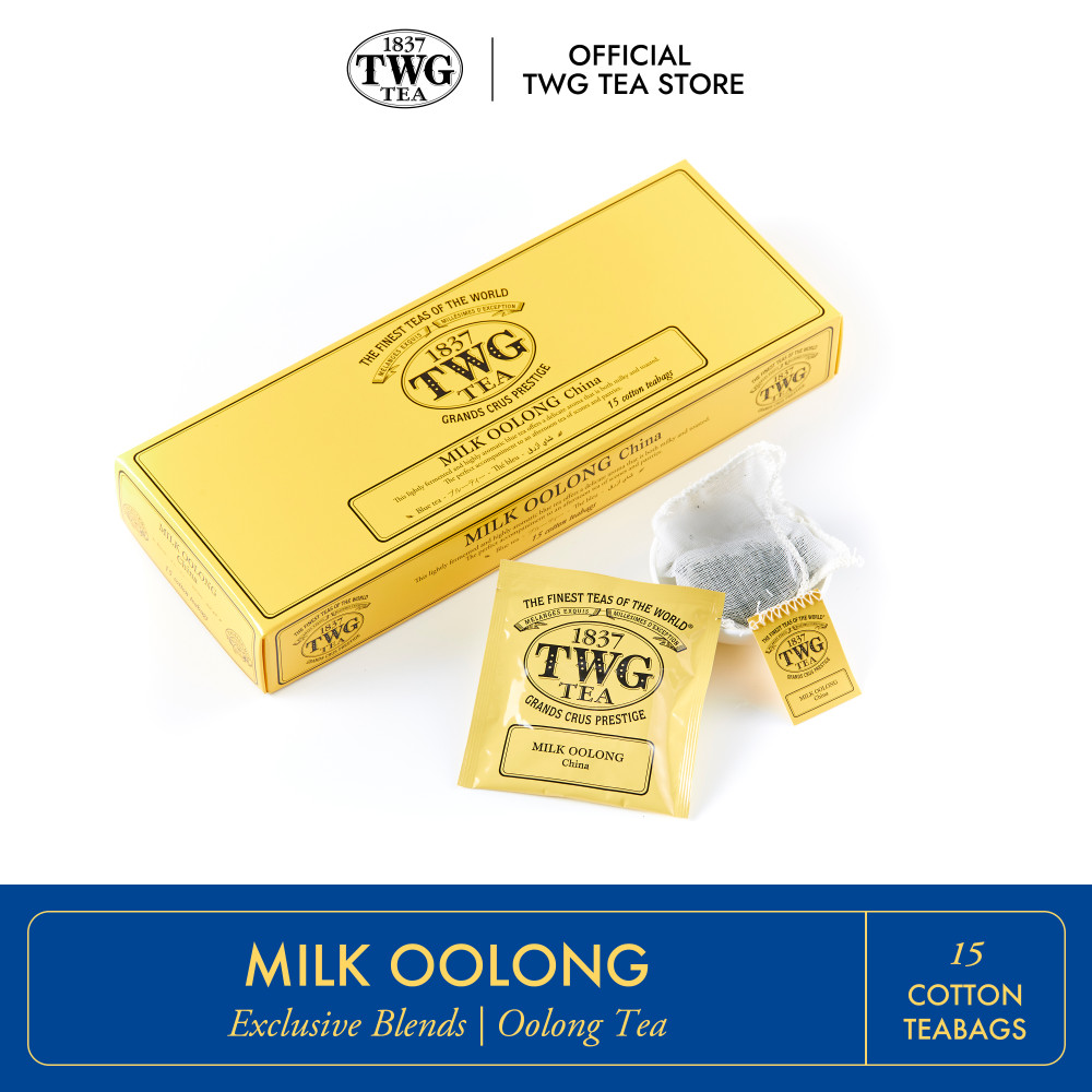 TWG [TWG Tea] 밀크 우롱 (우롱차 티백 - 15개입) - 위시버킷