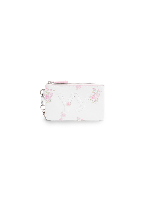 더오픈프로덕트 YY FLOWER CHAIN WALLET WITH MIRROR, WHITE - 위시버킷