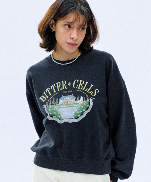 비터셀즈 비터셀즈(BITTERCELLS) 로젠 가든 스웻셔츠-네이비 - 사이즈 & 후기 | 무신사 - 위시버킷
