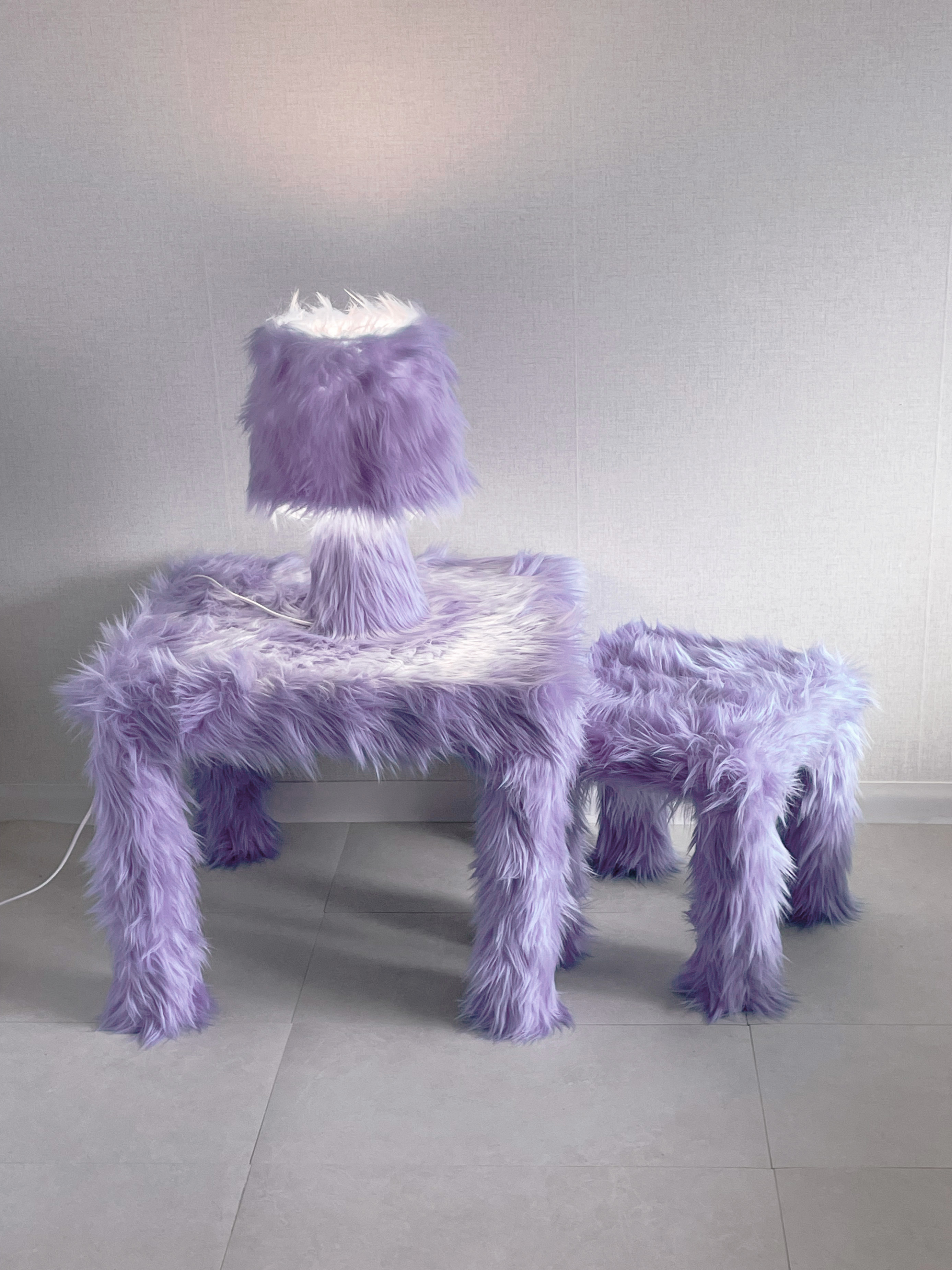 포식스먼스 furry table_purple - 위시버킷