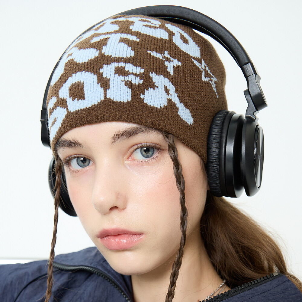 러브이즈트루 CH MELTED BEANIE(BROWN) - 위시버킷