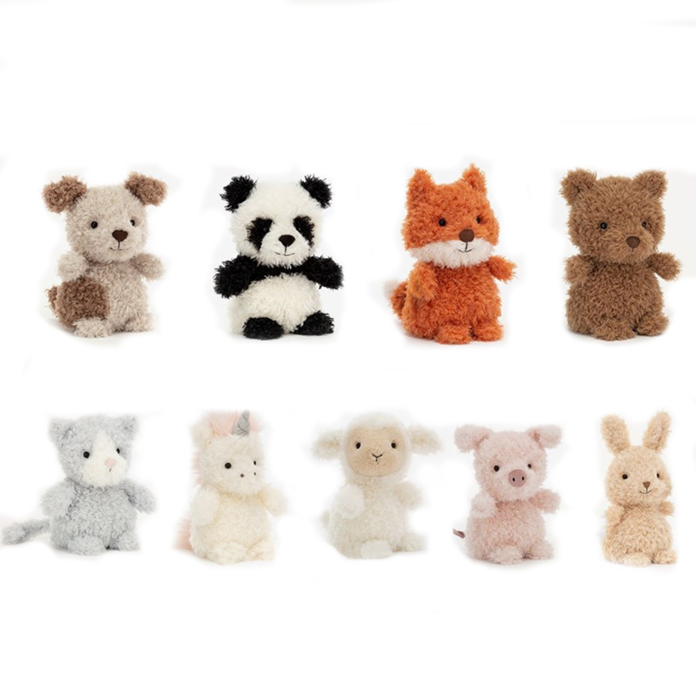 젤리캣 젤리캣 수면 애착 인형 미니사이즈 토끼 강아지 곰 고양이 10종 18cm 위시버킷