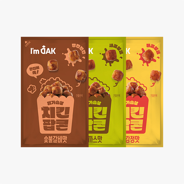 아임닭 아임닭 닭가슴살 치킨팝콘 혼합 100g - 위시버킷