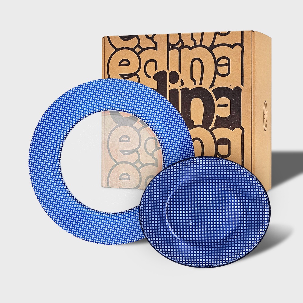 에딩 [29CM 단독] 에딩 체키 선물 세트 ver.1(디너 플레이트+에그 플레이트) (Gift box) - 위시버킷