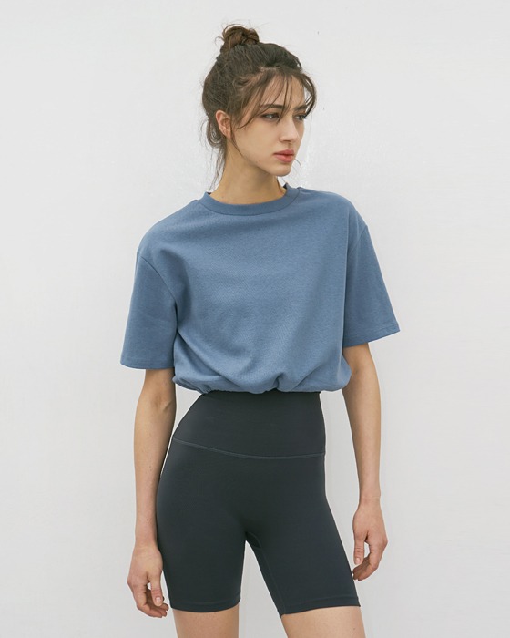 데비웨어 군살제로 바이커 4부DEVI-B0046-에쉬그레이 - 위시버킷