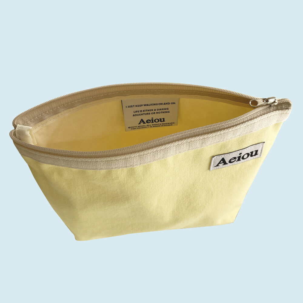 아에이오우 Aeiou Basic Pouch (L size) Lemon juice - 위시버킷