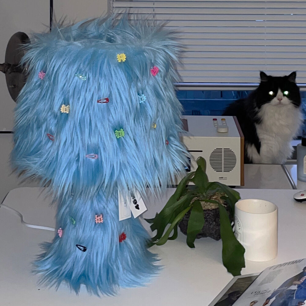 포식스먼스 furry lamp (6colors) - 위시버킷