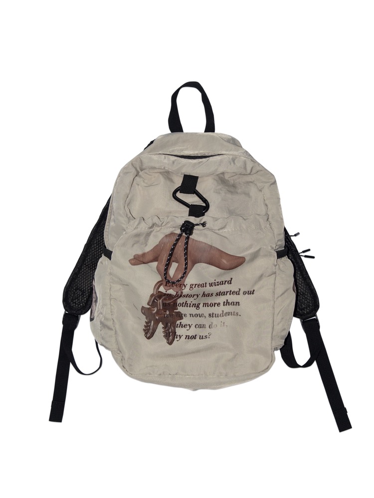 카터 Solution Key Backpack IVORY - 위시버킷