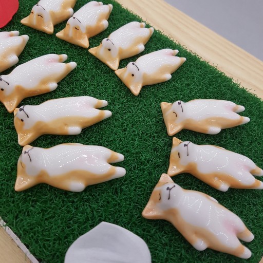 세라데이 CERADAY 코기덕후! 🐶발라당 웰시코기 받침대 - 위시버킷