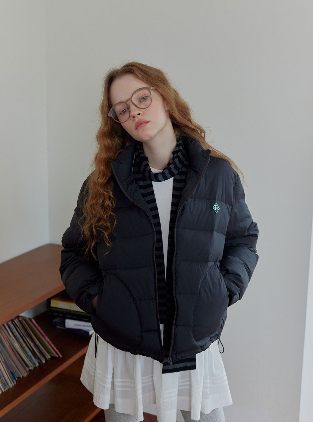 테스트메커니즘 Stand collar duck down padded jacket - 위시버킷