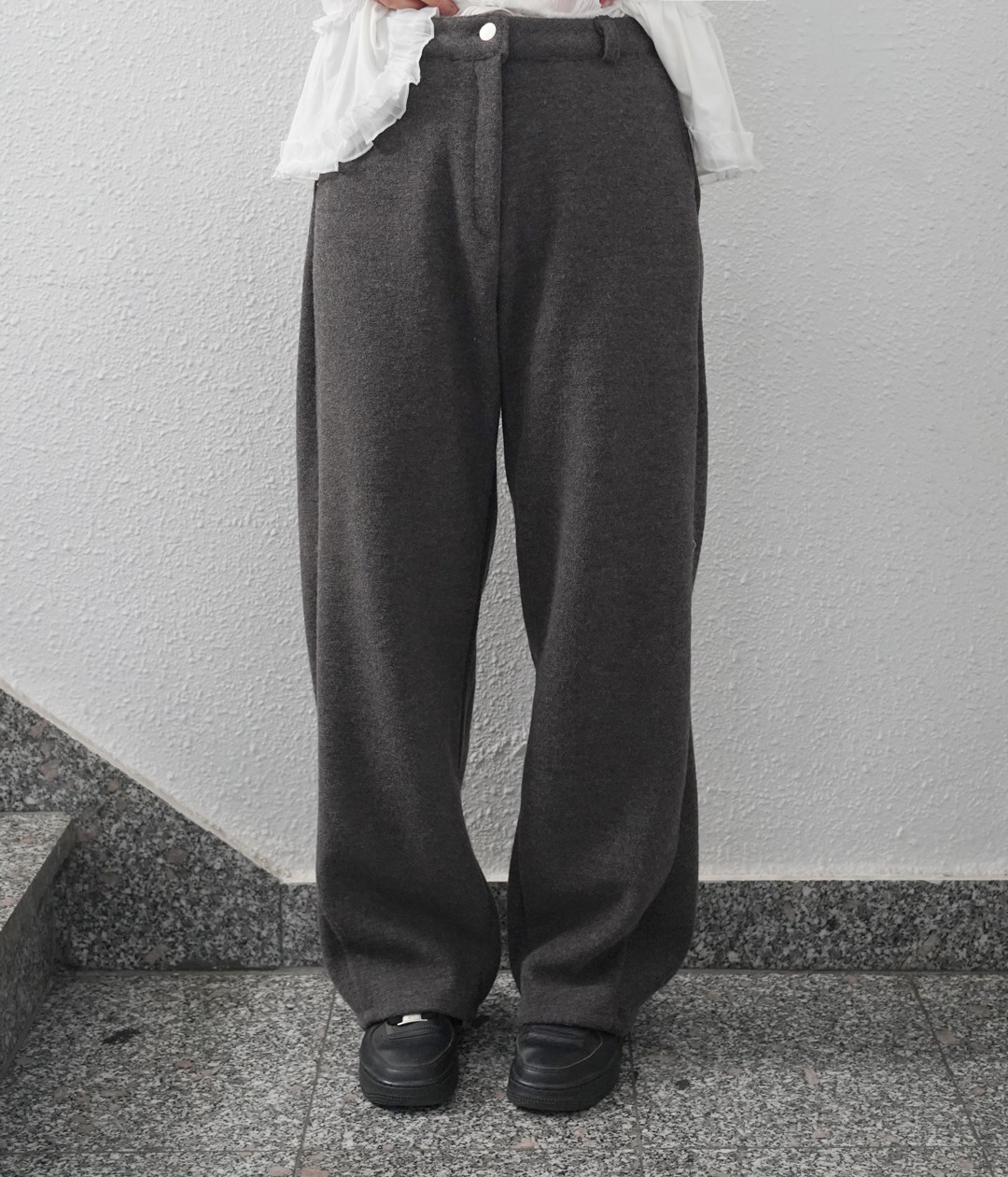 피에브레 피에브레 terry texture pants (2c) - 위시버킷