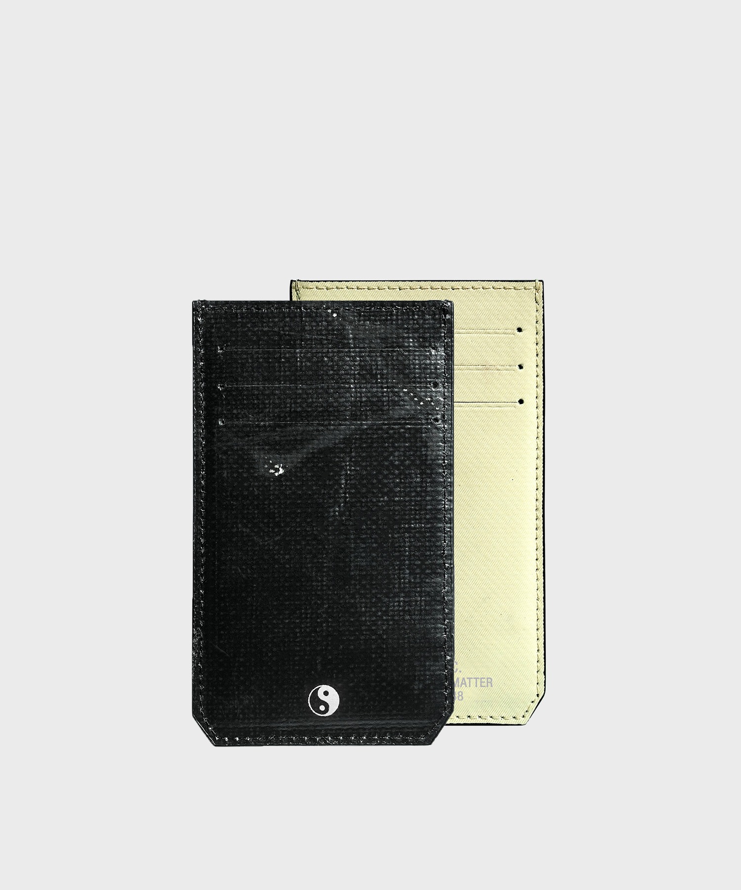 카네이테이 ONE CARD WALLET (BLACK) / UPCYCLED - 위시버킷