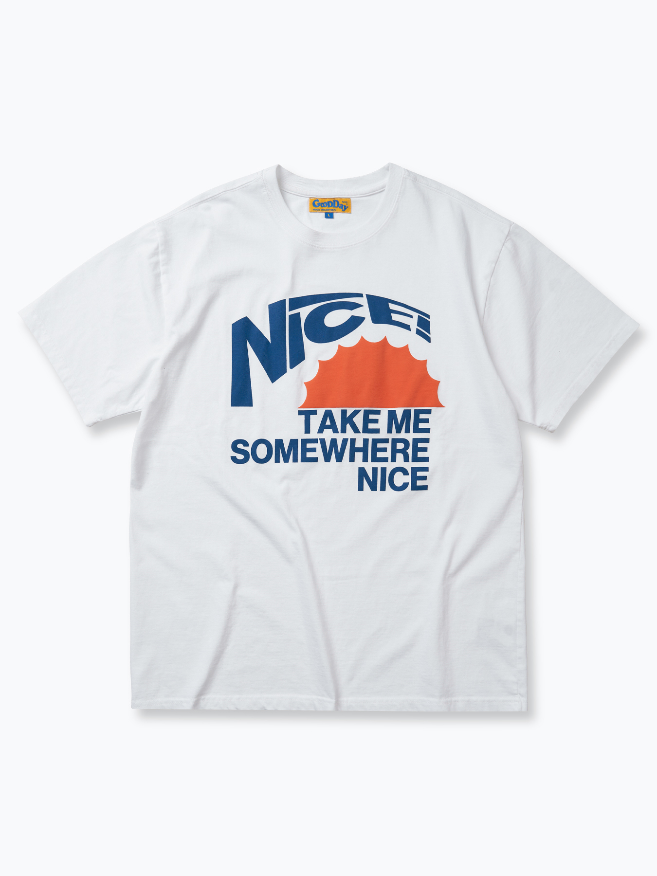 나이스웨더 [Nice Weather Apparel] NICE TEE (WHITE) - 위시버킷