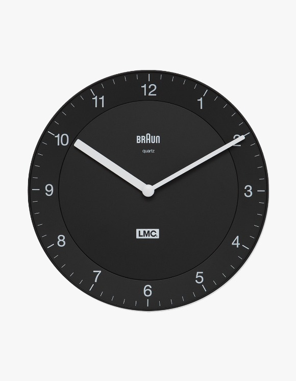 엘엠씨 LMC X BRAUN WALL CLOCK (BC06) black - 위시버킷