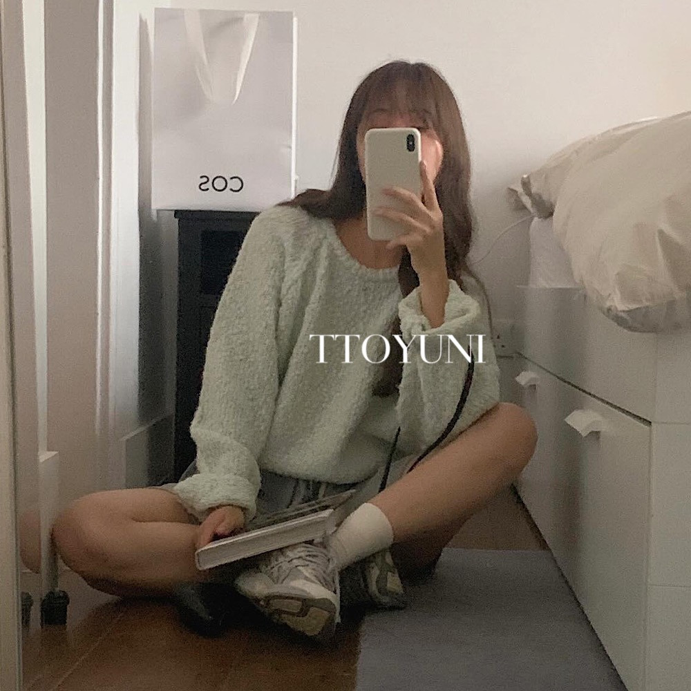 리터 (당일) 리터 밀크 울 니트 liter (3col) 떠유니 - 위시버킷