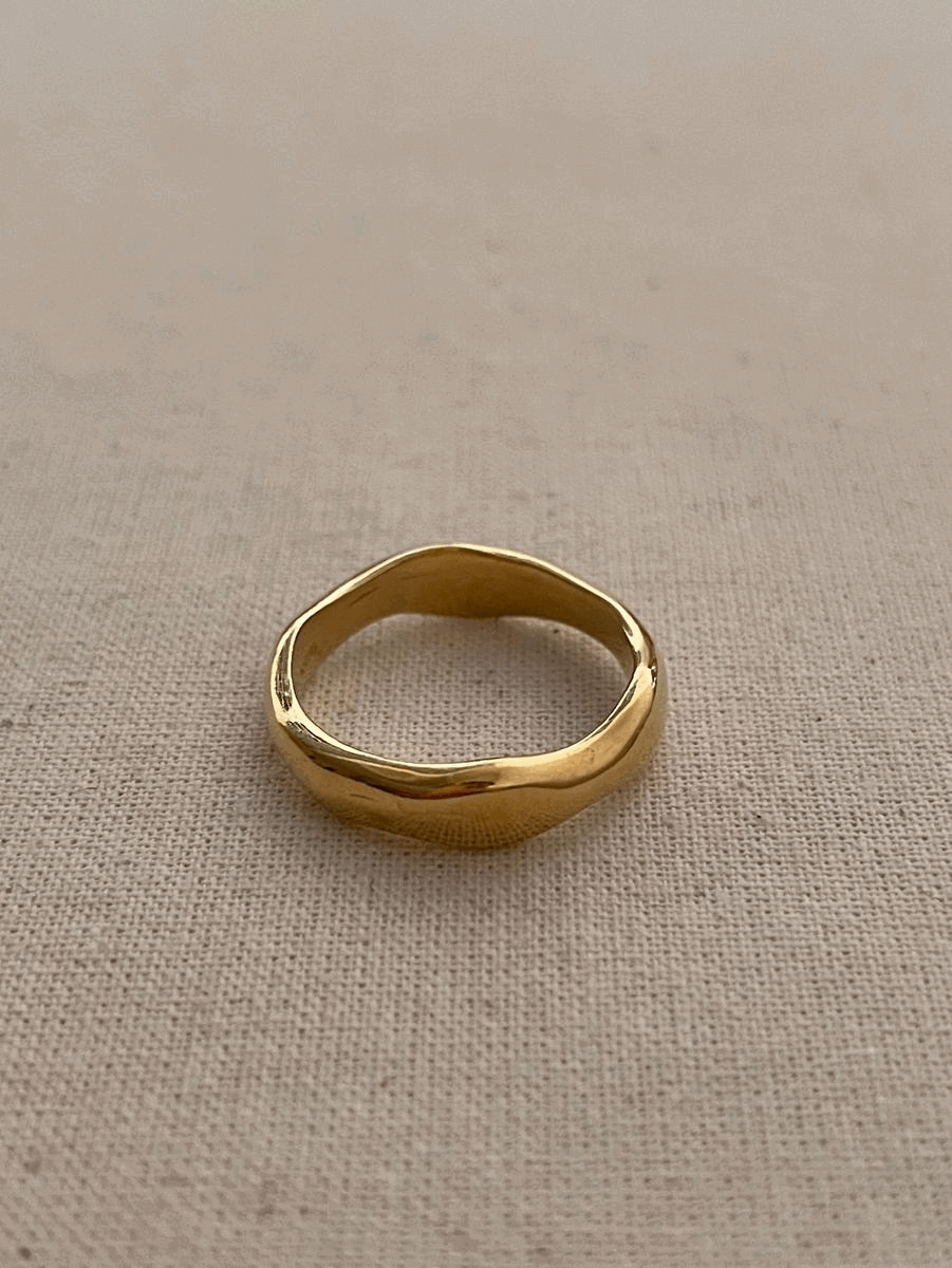 브룸 925silver still wave ring - 위시버킷