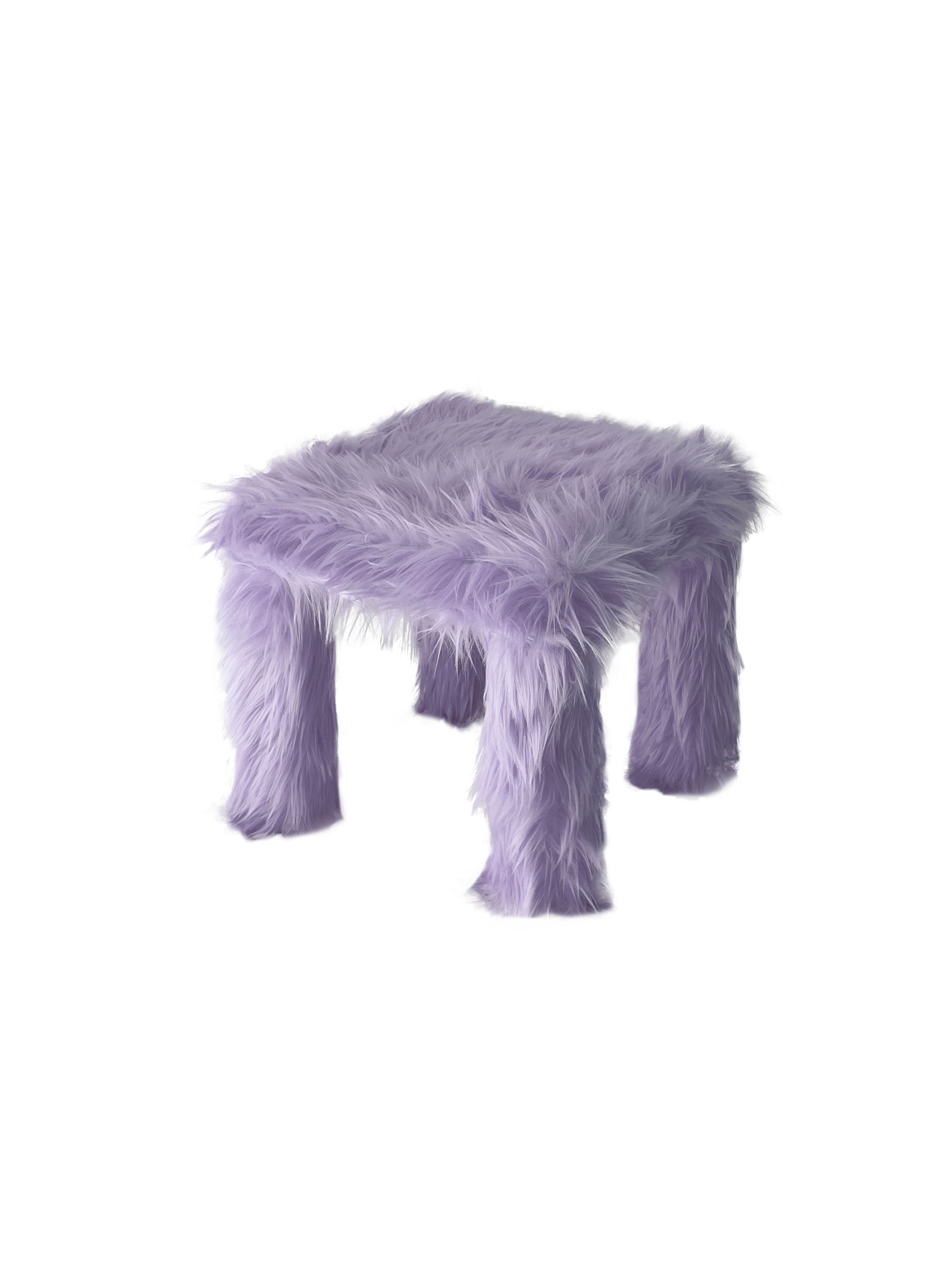 포식스먼스 furry table M (purple) - 위시버킷