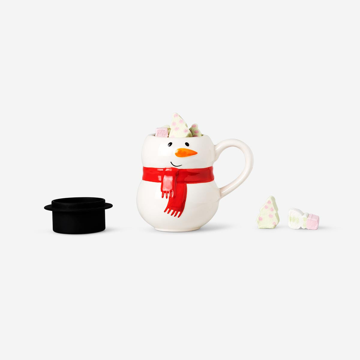 플라잉타이거 Snowman Mug with Lid - 320 ml - 위시버킷