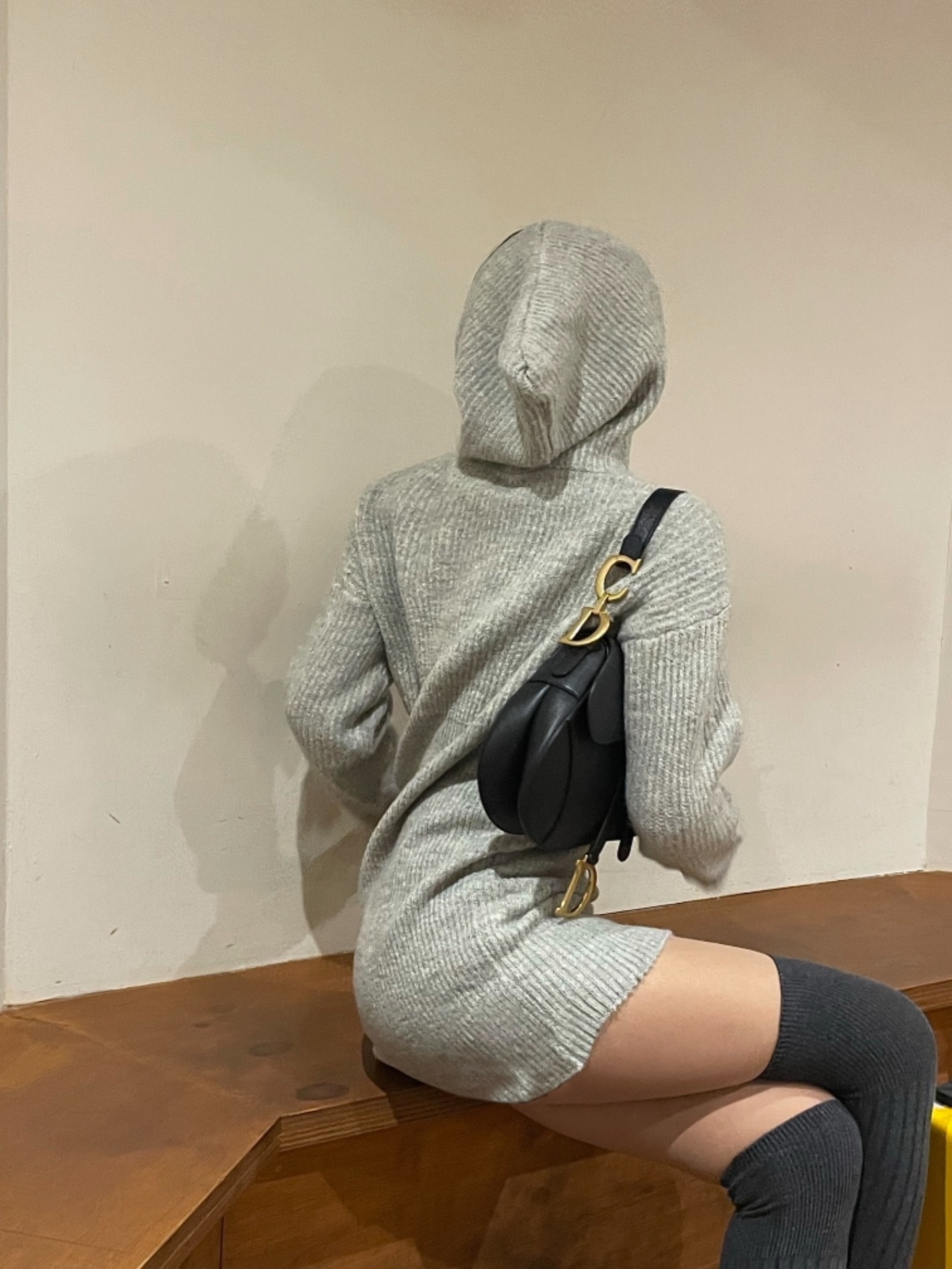 비엔프롬 Hood knit ops - 위시버킷