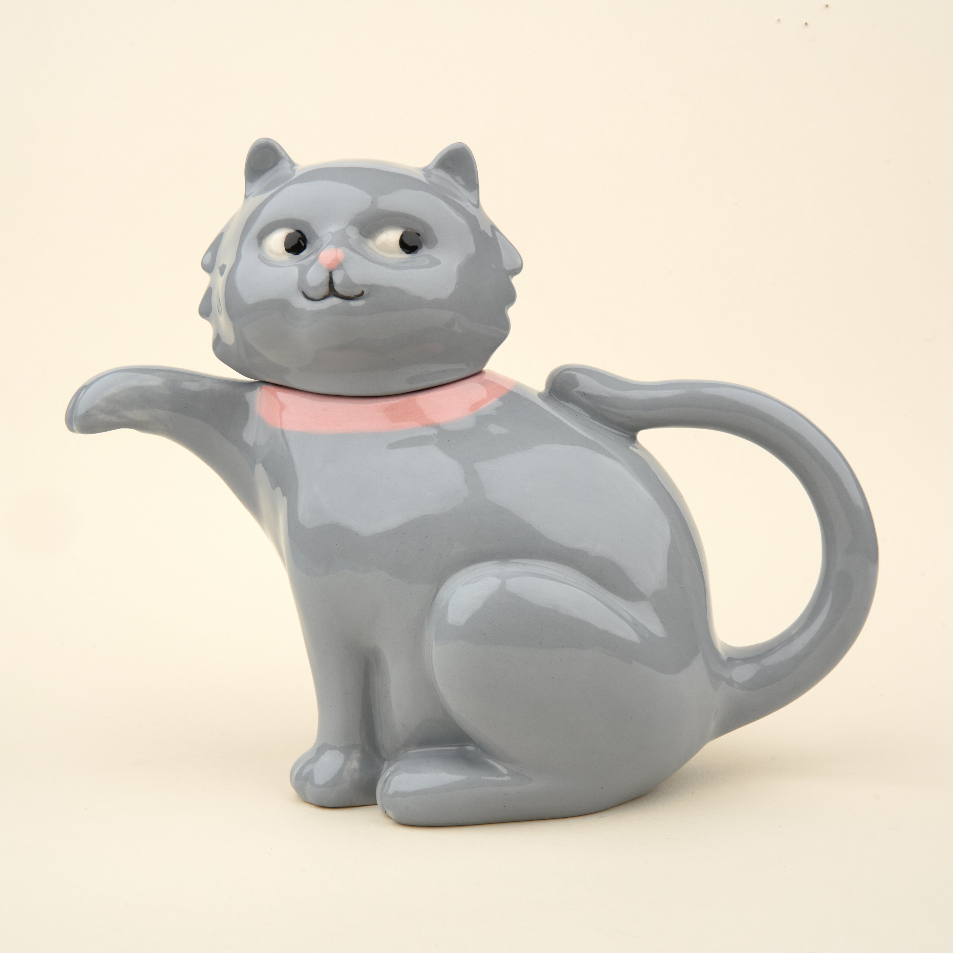 쿠쿠수제뜨 Théière chat Coucou Suzette : céramique originale peinte à la ...
