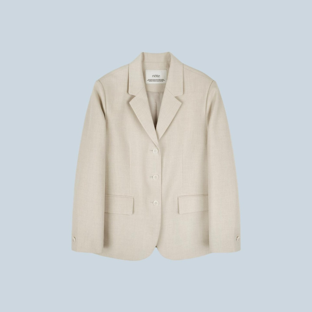 리에뜨 (그레이당일) 리에뜨 어스 자켓 riette (2col) 오버핏 봄 아우터 떠유니 : ttoyuni - 위시버킷