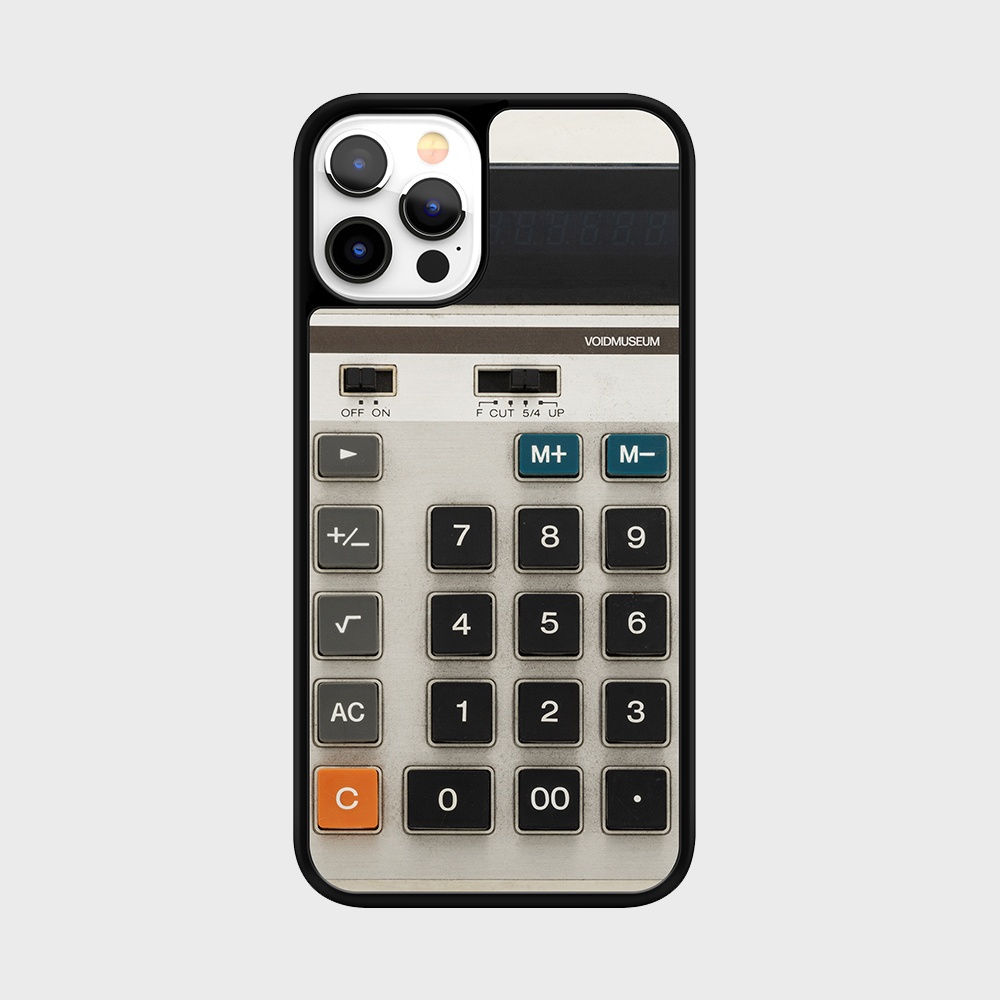 보이드뮤지엄 Calculator iPhone Acrylic Bumper Case - 위시버킷