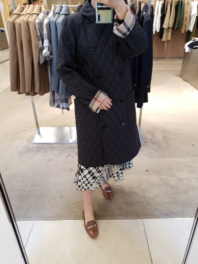 버버리 버버리 여성 타이팅 Tything 퀼팅코트 퀼팅자켓 80530441 - 위시버킷