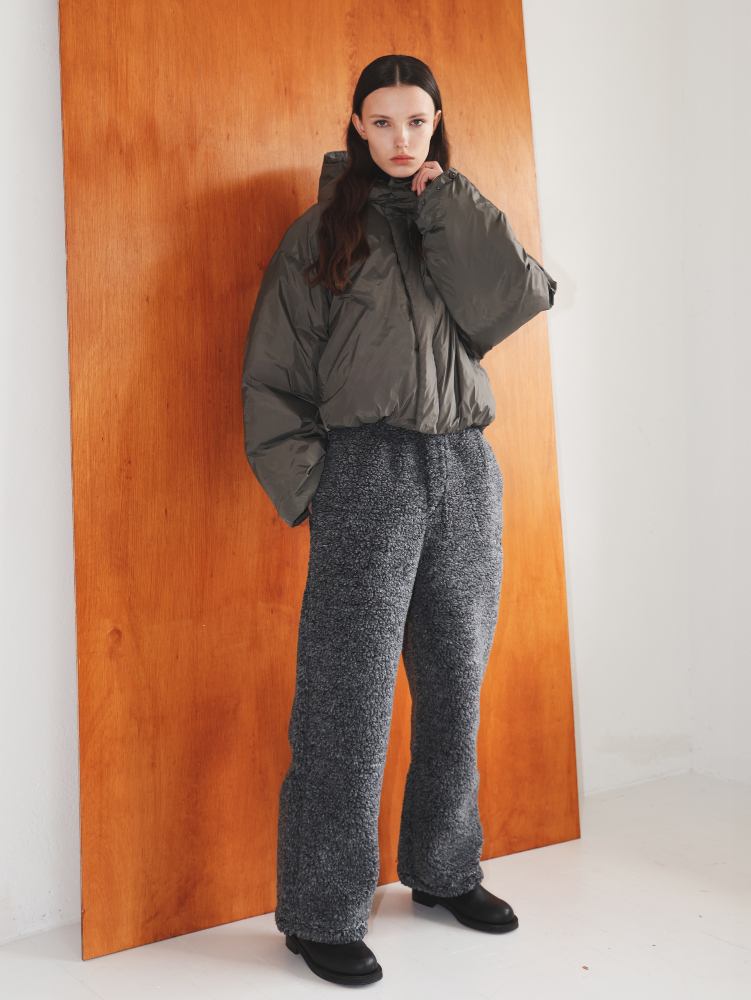 더베를린 FLEECE WOOL STRING PANTS - 위시버킷