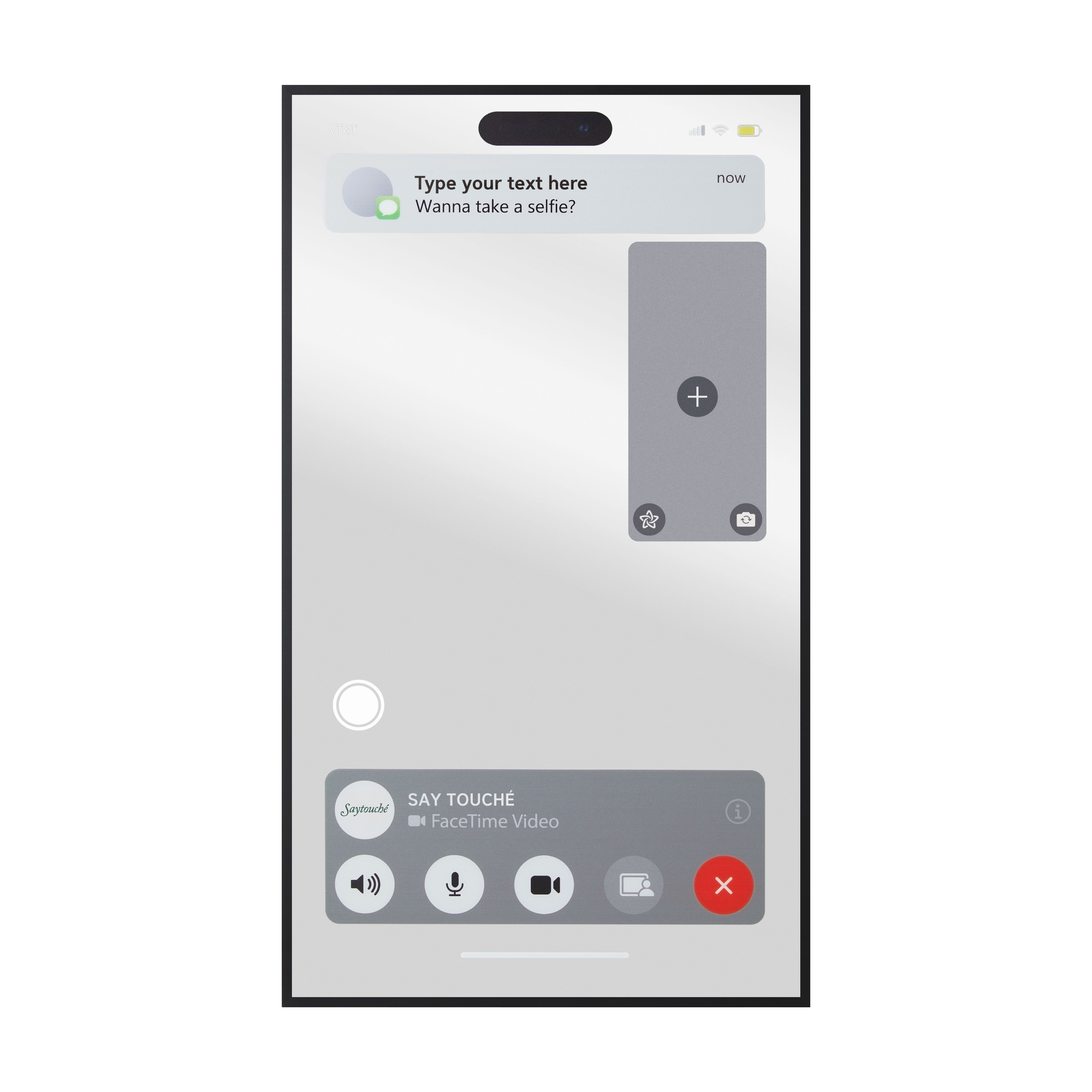 세이 투셰 Custom Facetime Mirror - 위시버킷